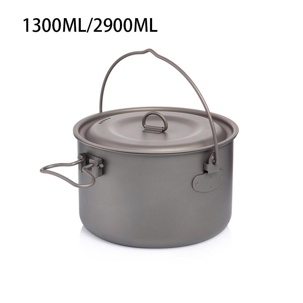 Satın alın Widesea Camping Stove Pot Outdoor Cookware Burning Cooking ...