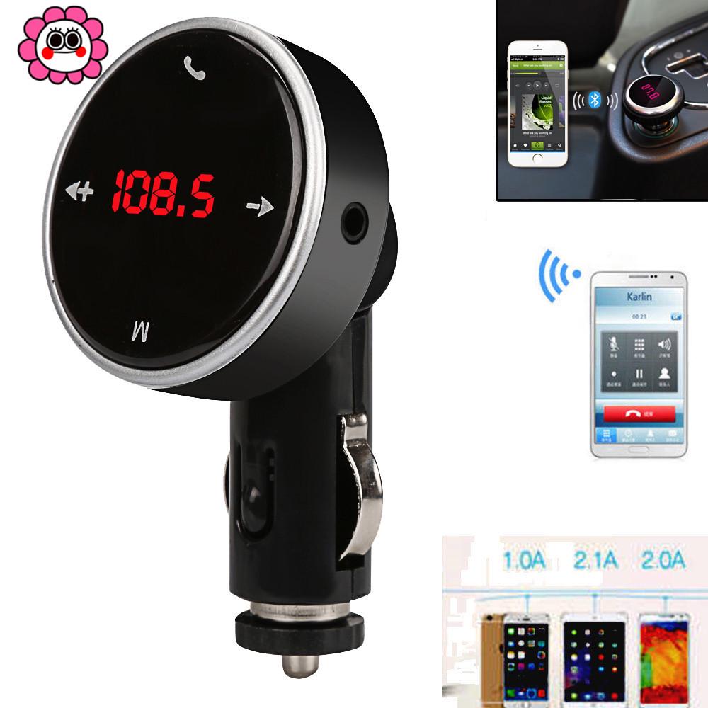 Buy Wireless Bluetooth LCD MP3 Player Car Kit SD MMC USB FM Transmitter ...
