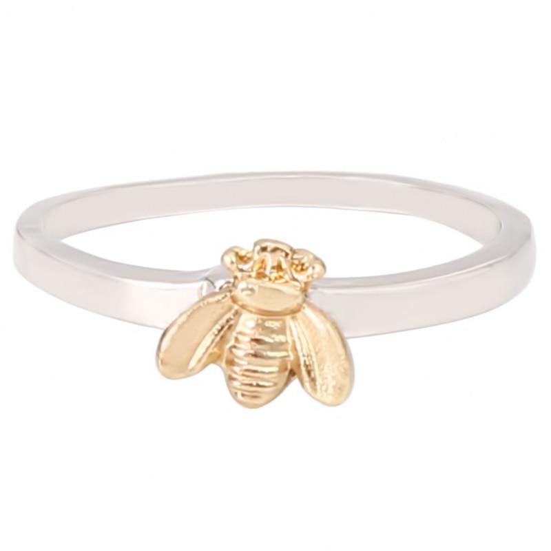 Womens Gift Fashion Tail Finger Band Unique Color Separation Bee Finger ...