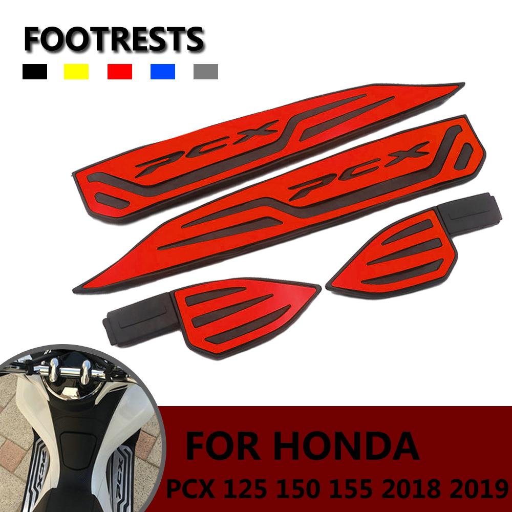 Buy Motorcycle Accessories Aluminum Footpads For Honda PCX 125 150 155 ...