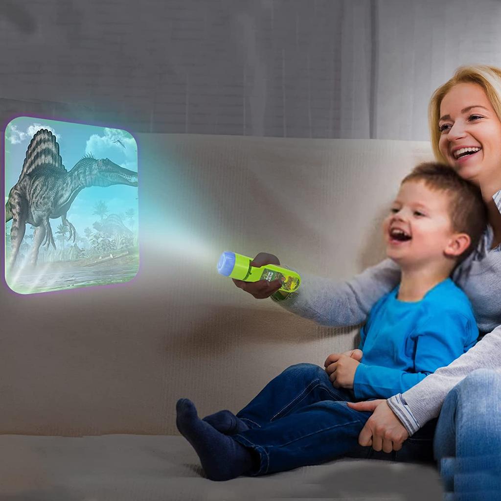 Buy 2pcs flashlight projector, projection lighting story flashlight ...
