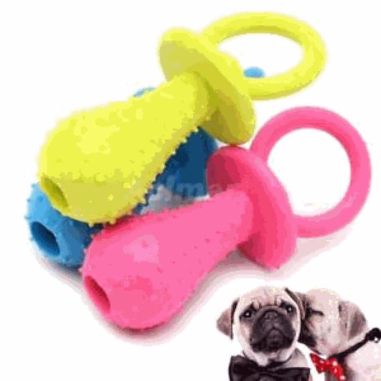 Buy Mini Rubber Teats Funny Healthy Rubber Pacifier Dog Resistant Pet ...