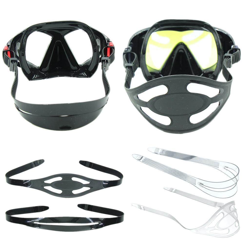 Buy Silicone Scuba Diving Mask Strap Cover Snorkeling Freediving Hair ...