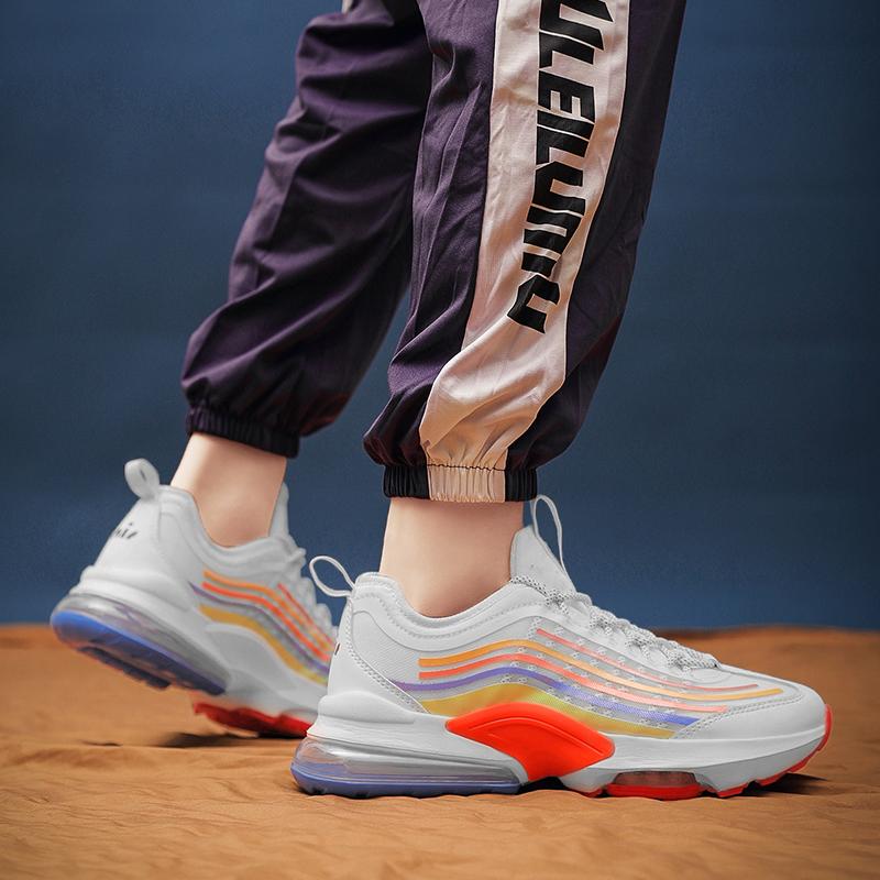 Buy Men's Fashion Air Cushion Running Shoes Lightweight Sports Shoes Walking Shoes Sneakers Size ...