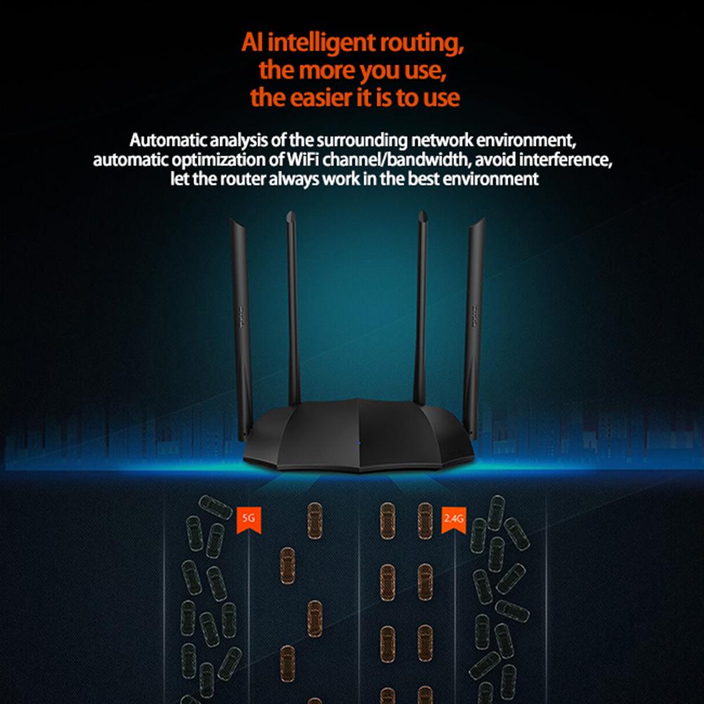 Buy TENDA AC8 Dual Band Gigabit Router AC1200 Wireless Router WiFi ...