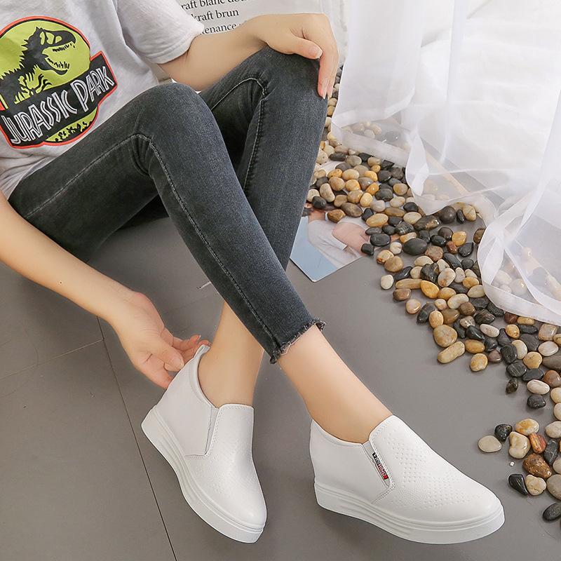 Buy Inner Height Shoes, Lazy Shoes, Women's Shoes, High-heel Platform ...