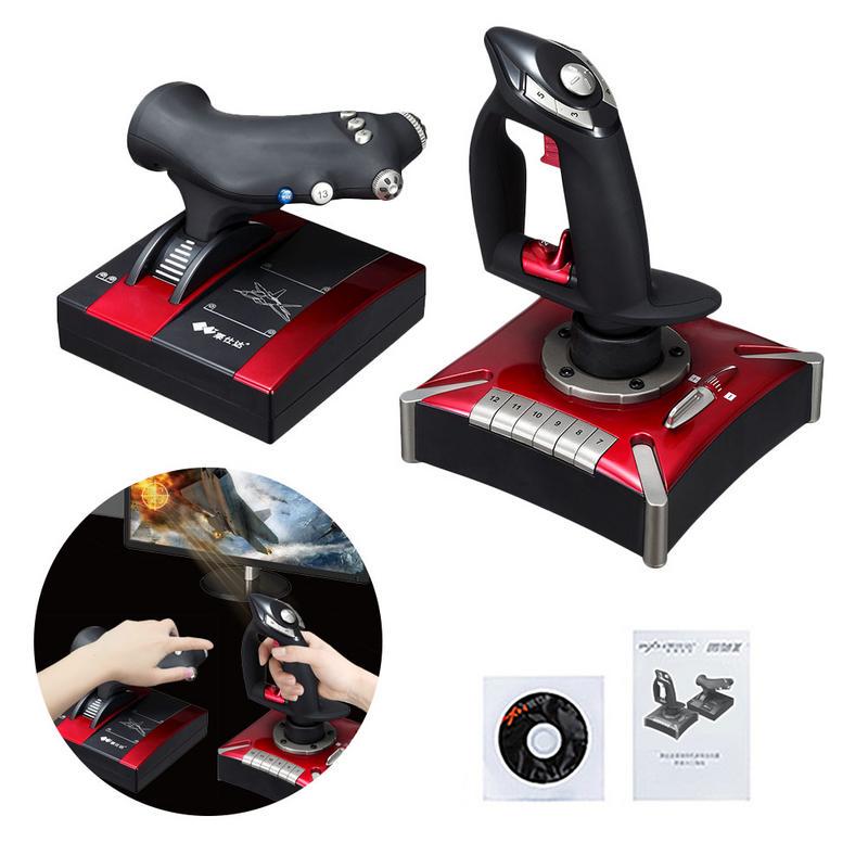 Buy Hotas PC Game PXN-2119II USB Interface Computer Flight Joystick ...