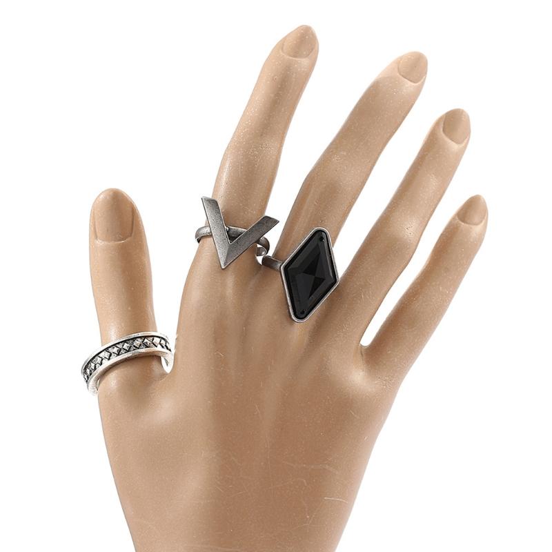 Buy 7Pieces Hu Tao Cosplay Finger Rings Cosplay Props Halloween for ...