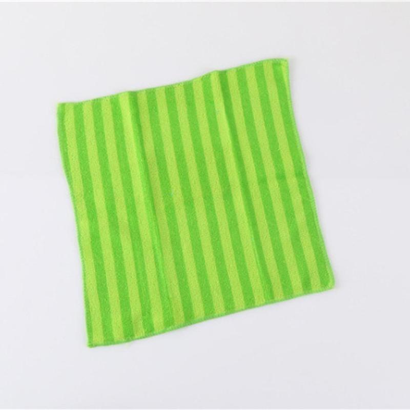 Buy 5pcs 30 X 30cm Microfiber Dishcloth Square Kitchen Washing Cleaning ...