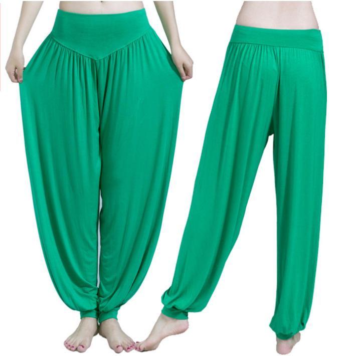 Buy Cotton High Waist Dancing Harem Modal Trousers Women at affordable ...