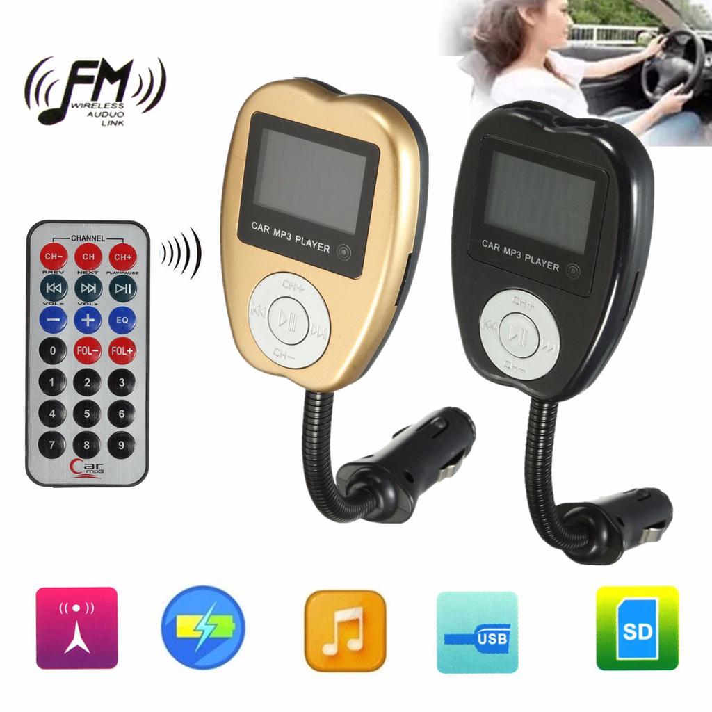 Buy Car Wireless FM Transmitter Modulator MP3 Player USB Charging SD/FT ...