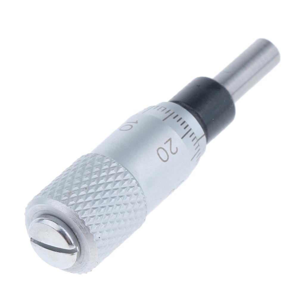 Buy 06.5mm 0.01 Micrometer Head Stop Spindle Lock, Metric, Flat Face at ...