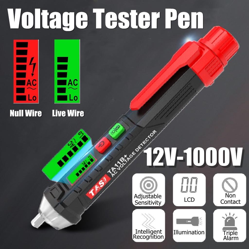 Buy Portable Digital Voltmeter Intelligent Non-contact Pen Detector ...