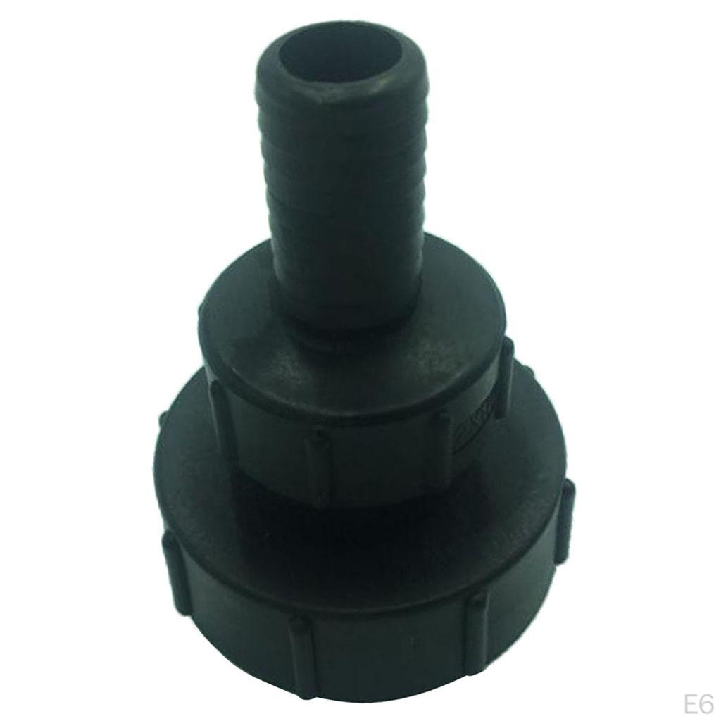 IBC Tote Tank Drain Adapter Coarse Thread 3" To Hose Connector Fitting ...