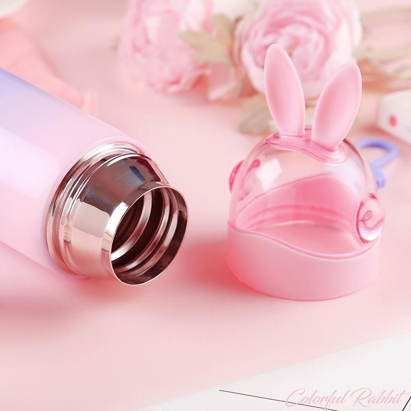 Mini Vacuum Mug Cute Kid Thermos Stainless Steel Hot Water Bottle ...
