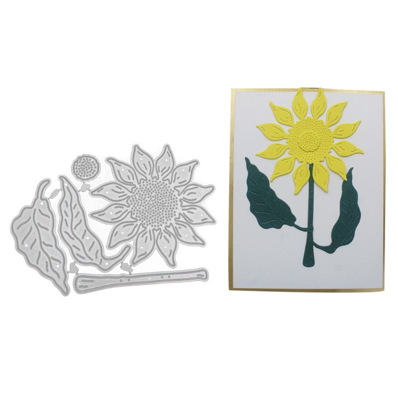 Sunflower DIY Handicrafts Cutting Dies Metal Cutting Stencils for ...