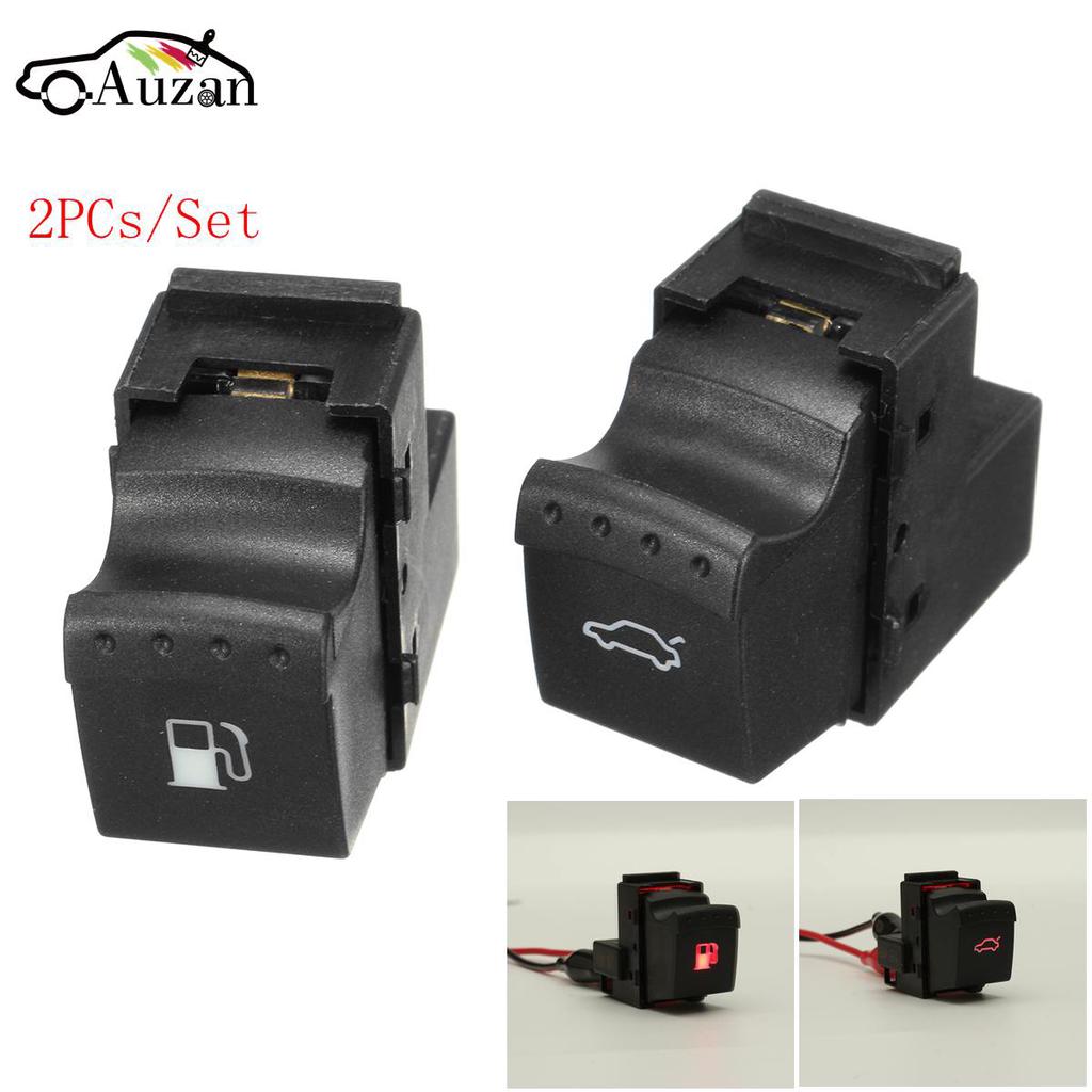 Buy 2pcs/Set 4 Pins Fuel Gas Door + Trunk Release Button Switch Combo ...