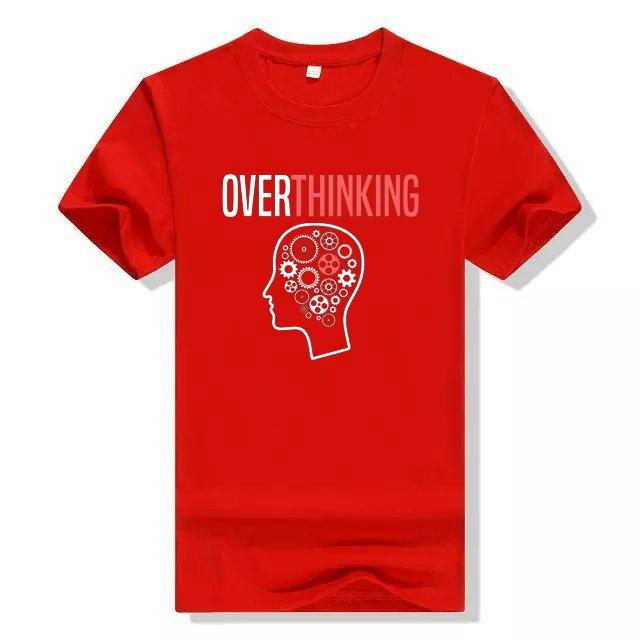 Overthinking T Shirt Thinking & Meditation, Mindfulness for Creativity ...