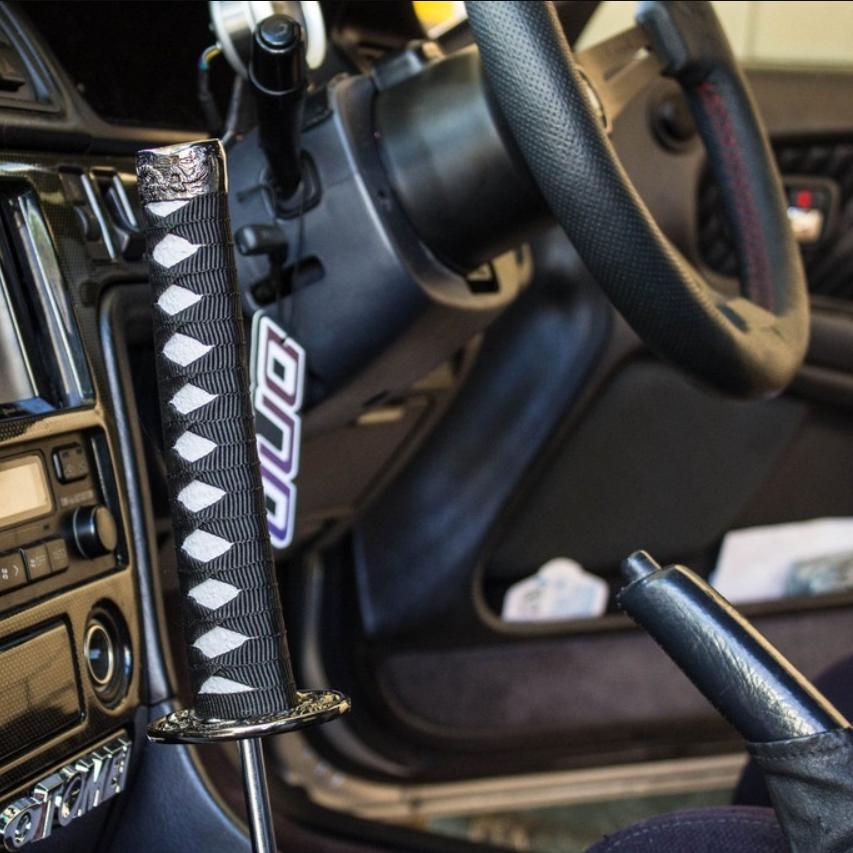Buy Short Sword Handle Gear Shift Knob Manual Transmission Shifter ...