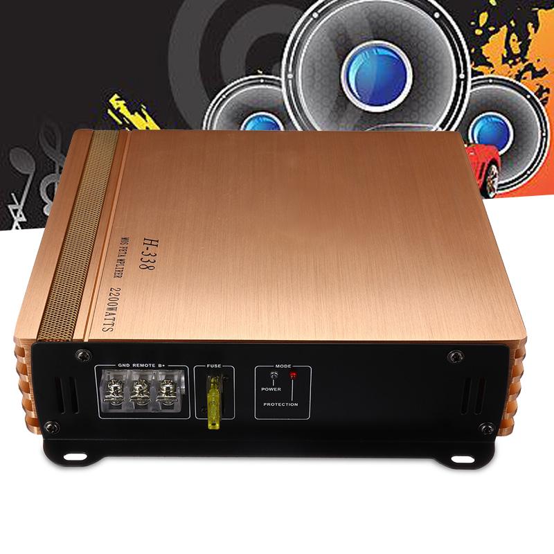 Buy Universal 2200W Peak 2-Channel Car Audio Power Amplifier Stereo ...