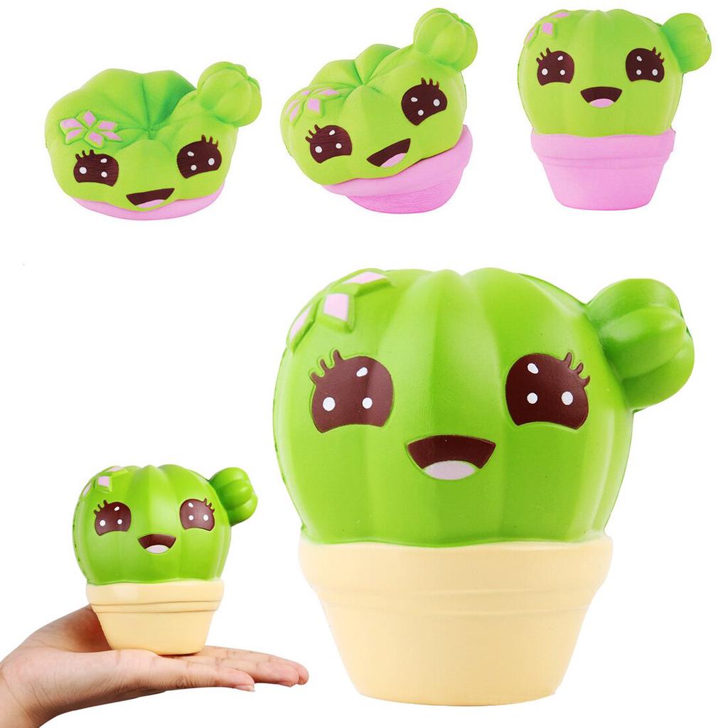 Buy Jumbo Cute Plant Prickly Pear Squishy Squeeze Squishi Sqush at ...