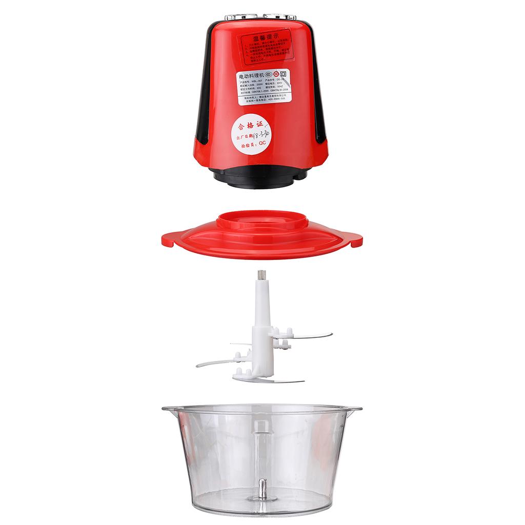 Buy 220V 50Hz 3L 4 Blades Multifunctional Electric Food Chopper Meat ...