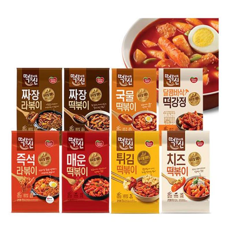Buy [Dongwon] Tteokbokki Korean Rice Cake Series 6 Flavors (Topokki ...