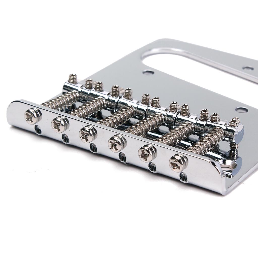 Buy 1 Set Bridge Plate for Tele Electric Guitar Parts Black at ...