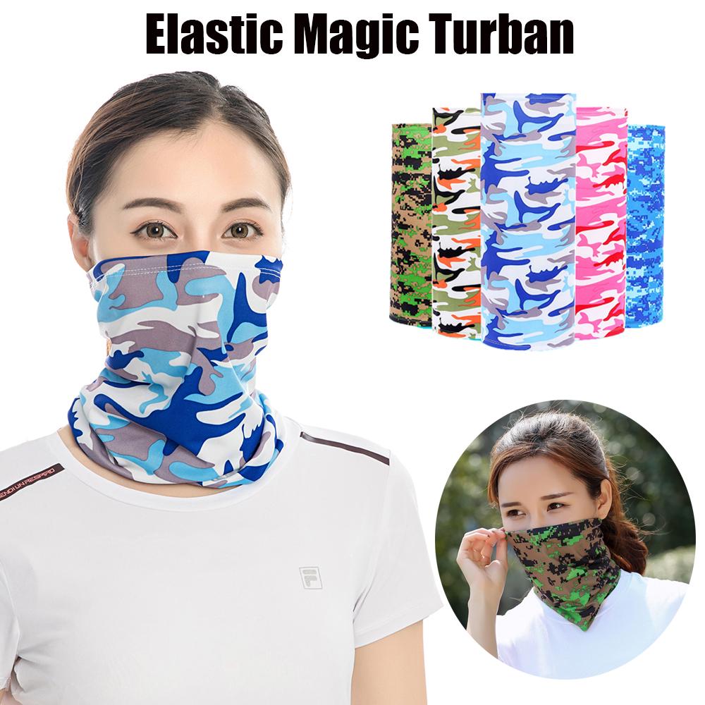 Buy Unisex Sweat Outdoors Camouflage Riding Hiking Scarf Magic Turban ...