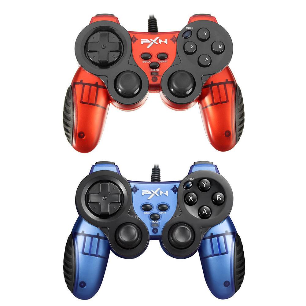 Buy PXN-2901 Sword Wired Dual Vibration Gamepad Controller Joystick for ...