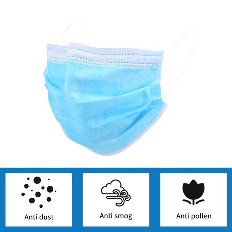 Buy Anti-dust Safe and Breathable Facial Protective Cover Masks Set ...