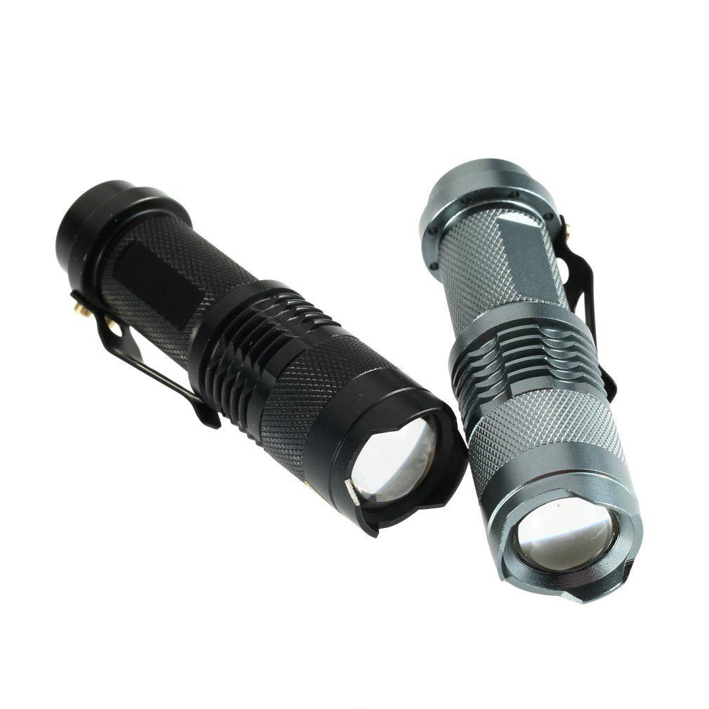 Buy Brand New Mini CREE LED Flashlight Torch Adjustable Focus Zoom ...