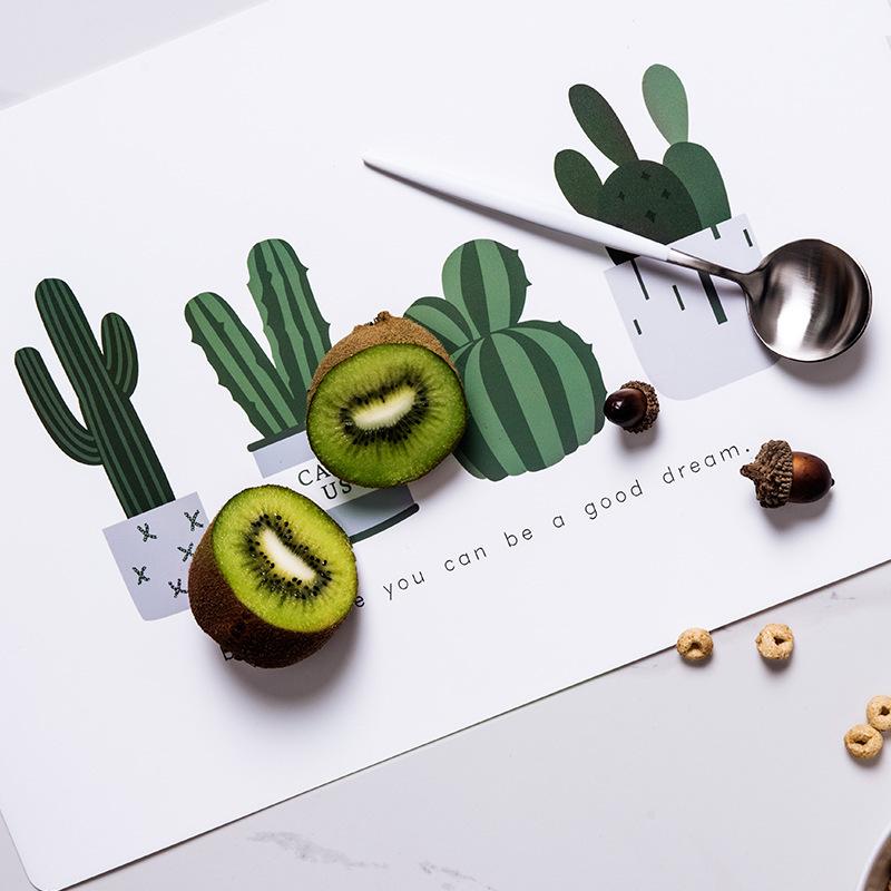Buy Creative Waterproof Table Mat Rectangle Heatproof Mat Placemat ...