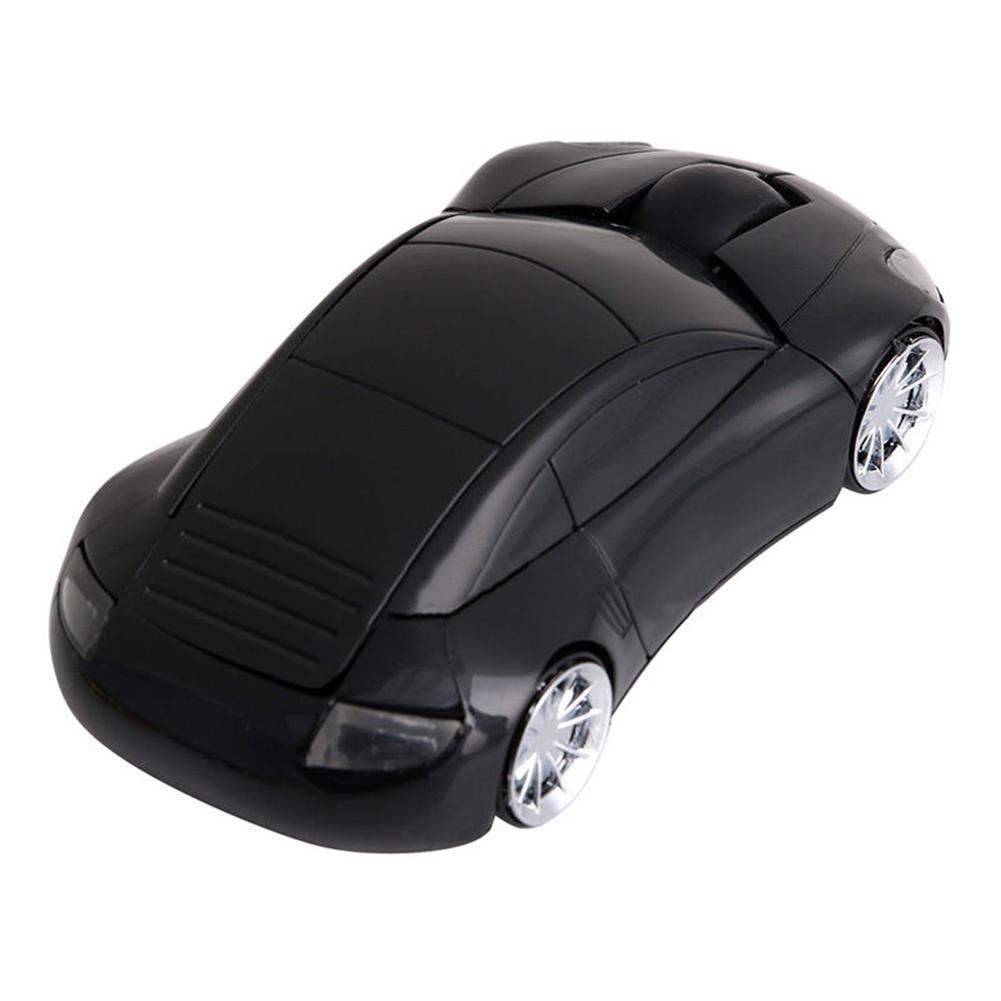 Creative USB Optical Mouse Portable Car-Shaped LED Car Wireless Mouse ...