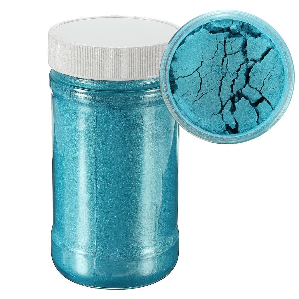 Buy 100g Blue Ghosting Shimmer Sparkle Pearl Pigment Ghost Flames Paint ...