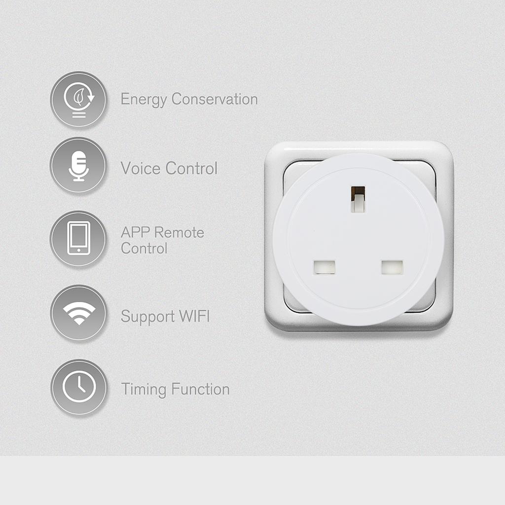Satın alın Ewelink Mini Smart Wifi Socket Uk Smart Plug Remote Control ...