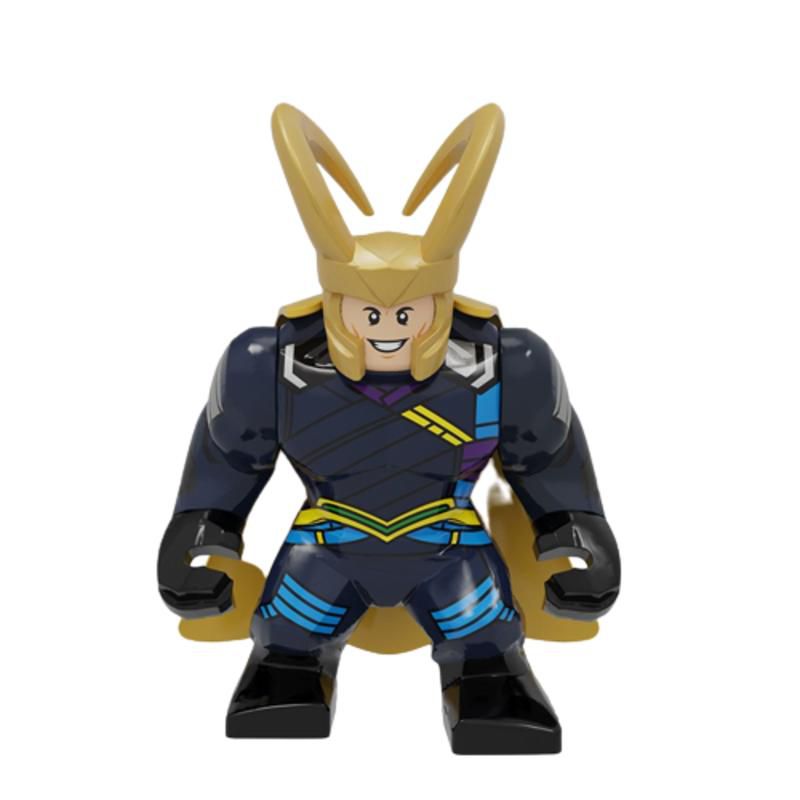 Buy Superheroes Groot Man Loki Iron Building Blocks Big Figures Toys ...