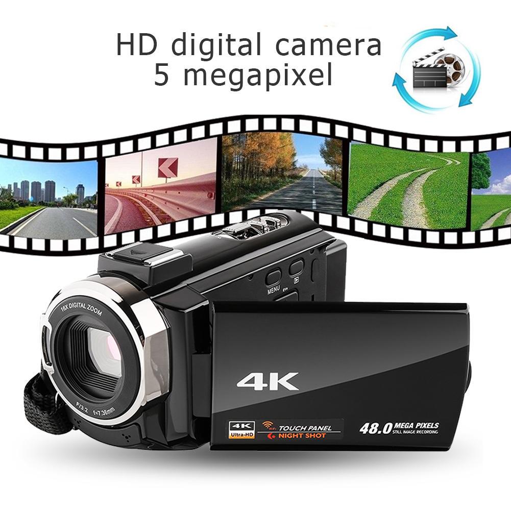 Buy DV23 4K 3 Inch IPS Touch Screen 5MP 16X Digital Zoom WIFI Camcorder ...