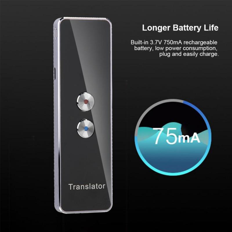 Buy 2.4G Smart Bluetooth Pocket Interpreter Real Time Speech ...