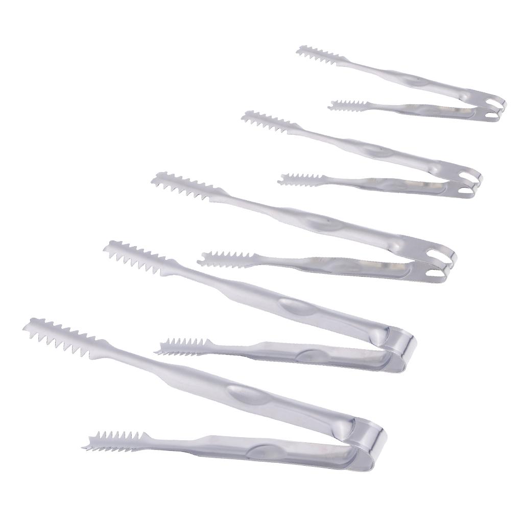 Buy Stainless Steel Clip Ice Clamp Tongs Tool Bar Kitchen Accessories ...