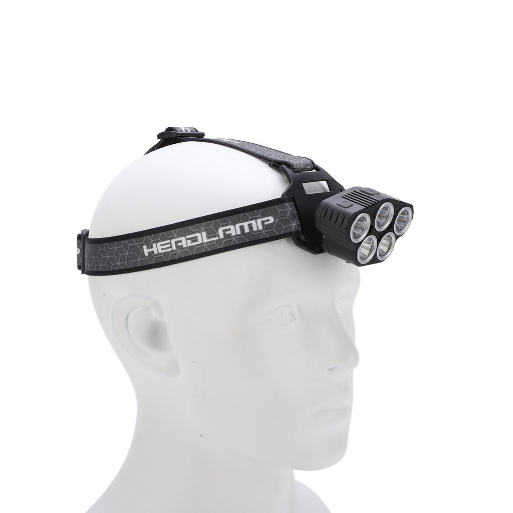 Buy Headlamp Rechargeable IPX4 Waterproof Six Levels Adjustable Easily ...