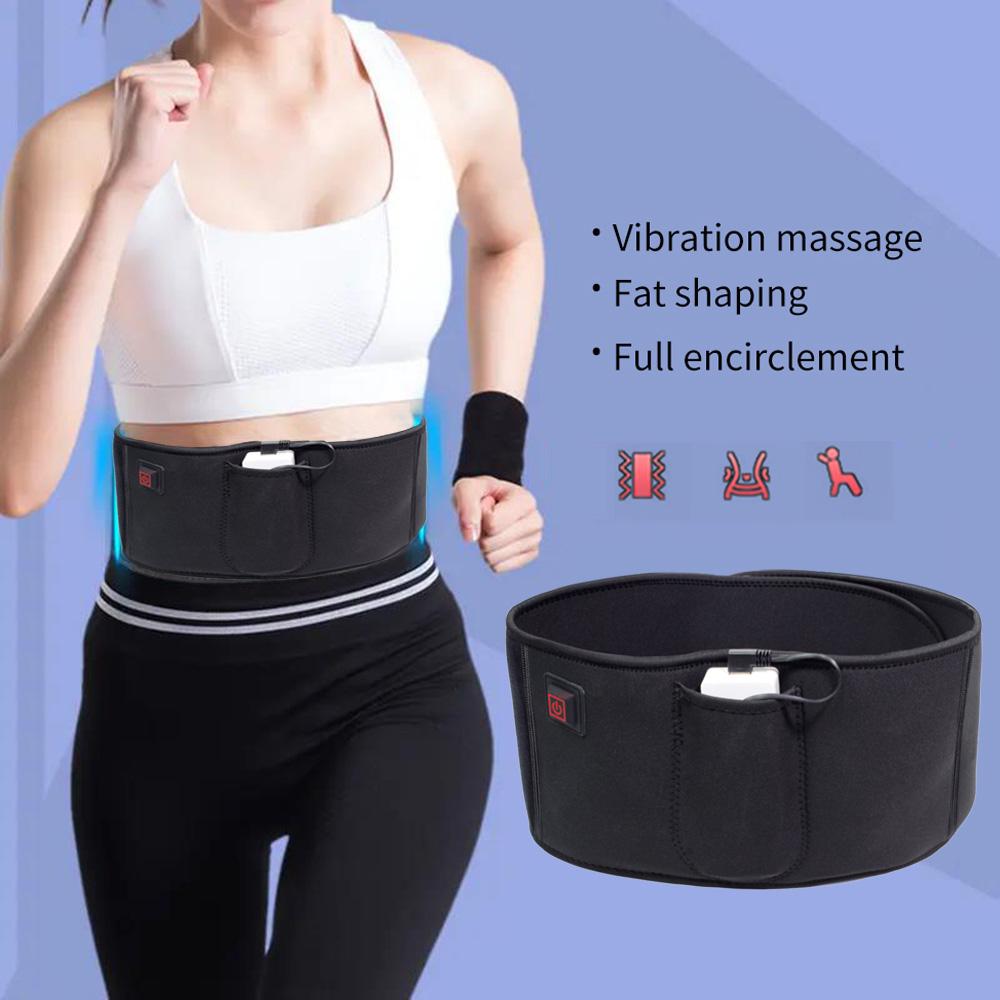 Electric Abdominal massage Stimulator Body Vibrating Slimming Belt ...
