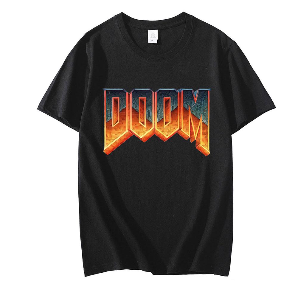 Buy Unisex Best Seller Summer Fashion Doom T-Shirt Game Printed T Shirt ...