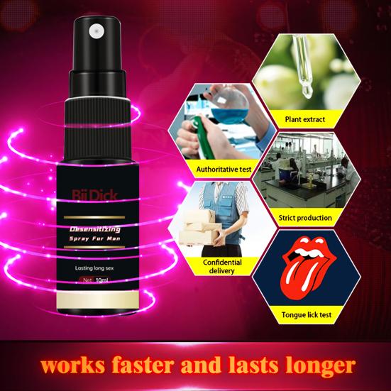 Spray Intensify Climax Strengthen 10ml Delay Erections Mild Men Stamina ...