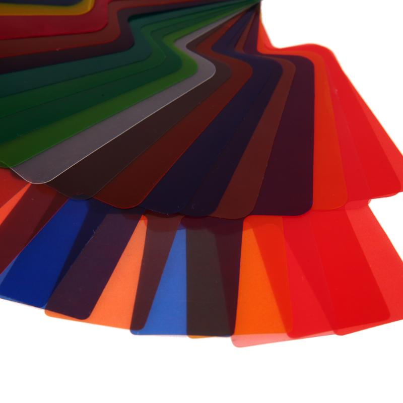 Buy 20pcs Flash Speedlite Color Gels Filters for Canon Yongnuo DSLR ...