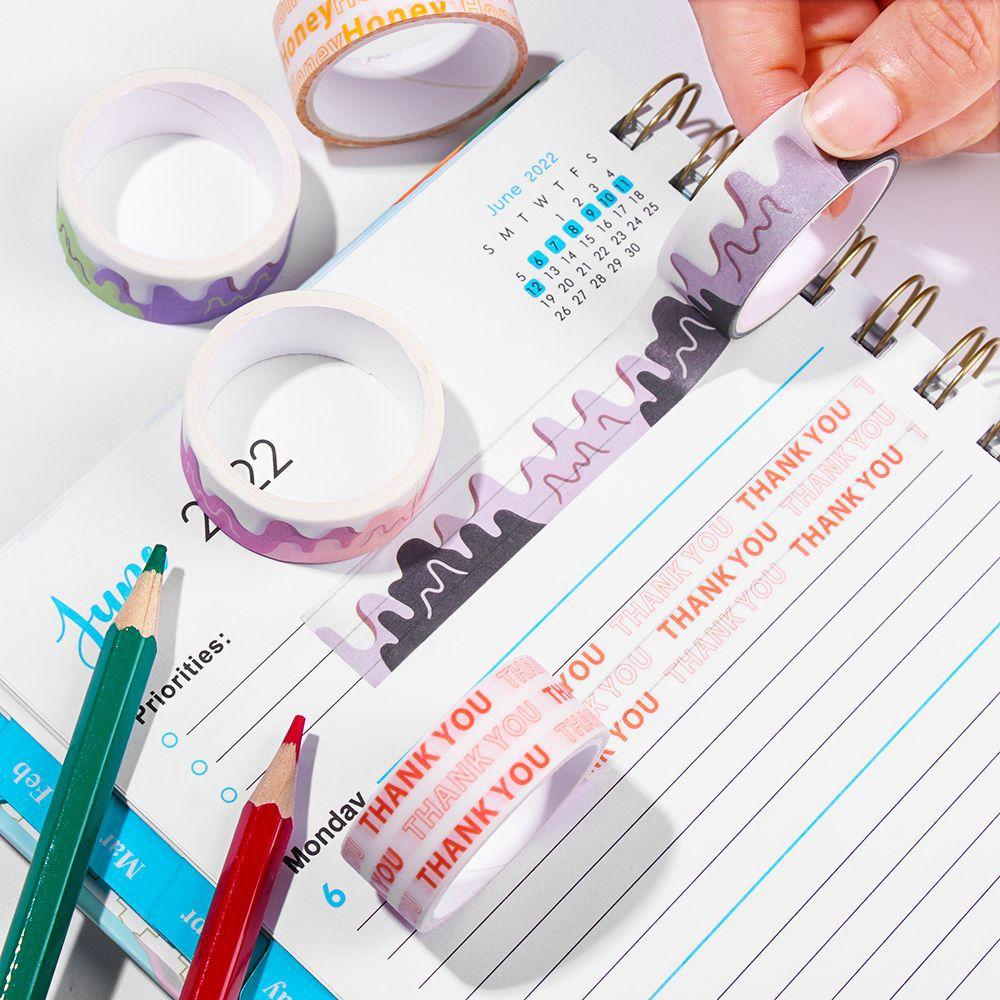 Kırtasiye Çıkartmaları Teşekkürler Maskeleme Bantları Kağıt Çıkartmalar ...