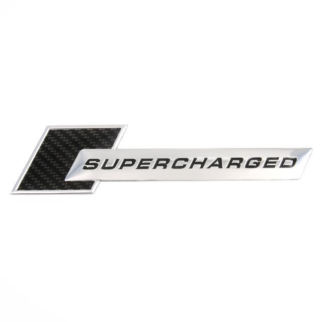 Buy 2pcs Supercharged Car Emblem Sticker Decal For Supercharged Badges ...