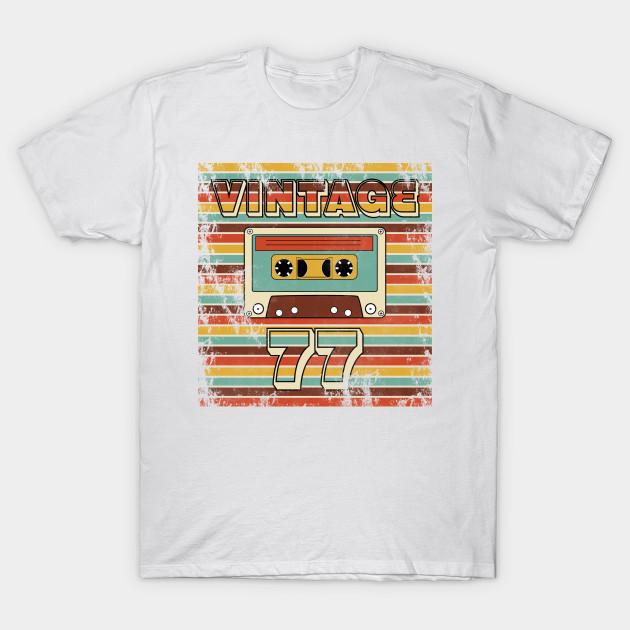 Buy T Shirt Women 41St Birthday Gift Vintage Est 1977 41 Yrs Old B D ...