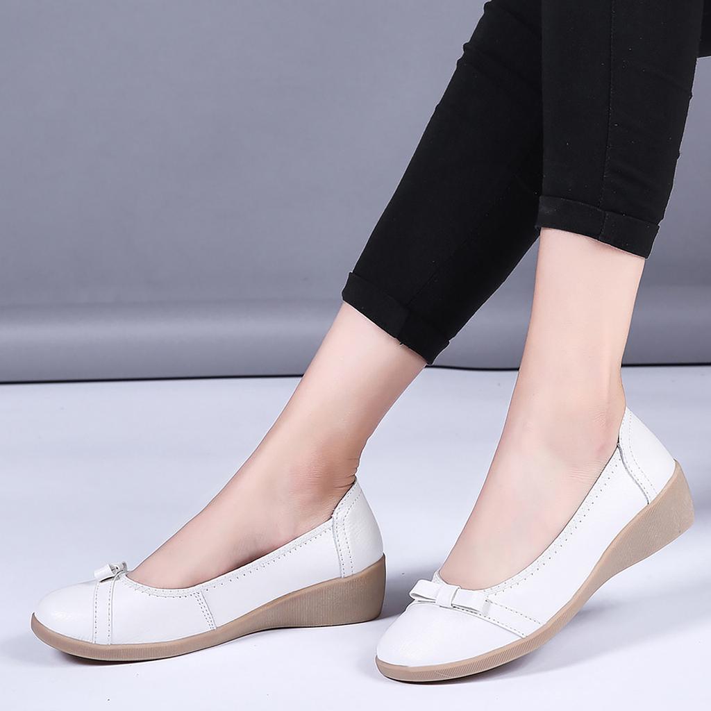 Cheap (Lolili)Women's Wedges Shallow Casual Large Size Shoes Single ...