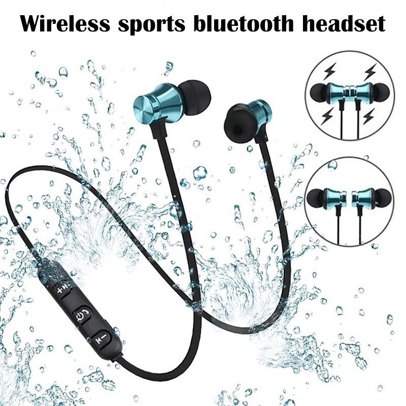Buy 1pcs In-Ear Stereo Bluetooth Earphone Outdoor Headphone Magnetic ...